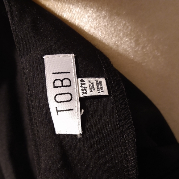 Tobi | Dresses | Nwt Tobi Black Mini Dress | Poshmark